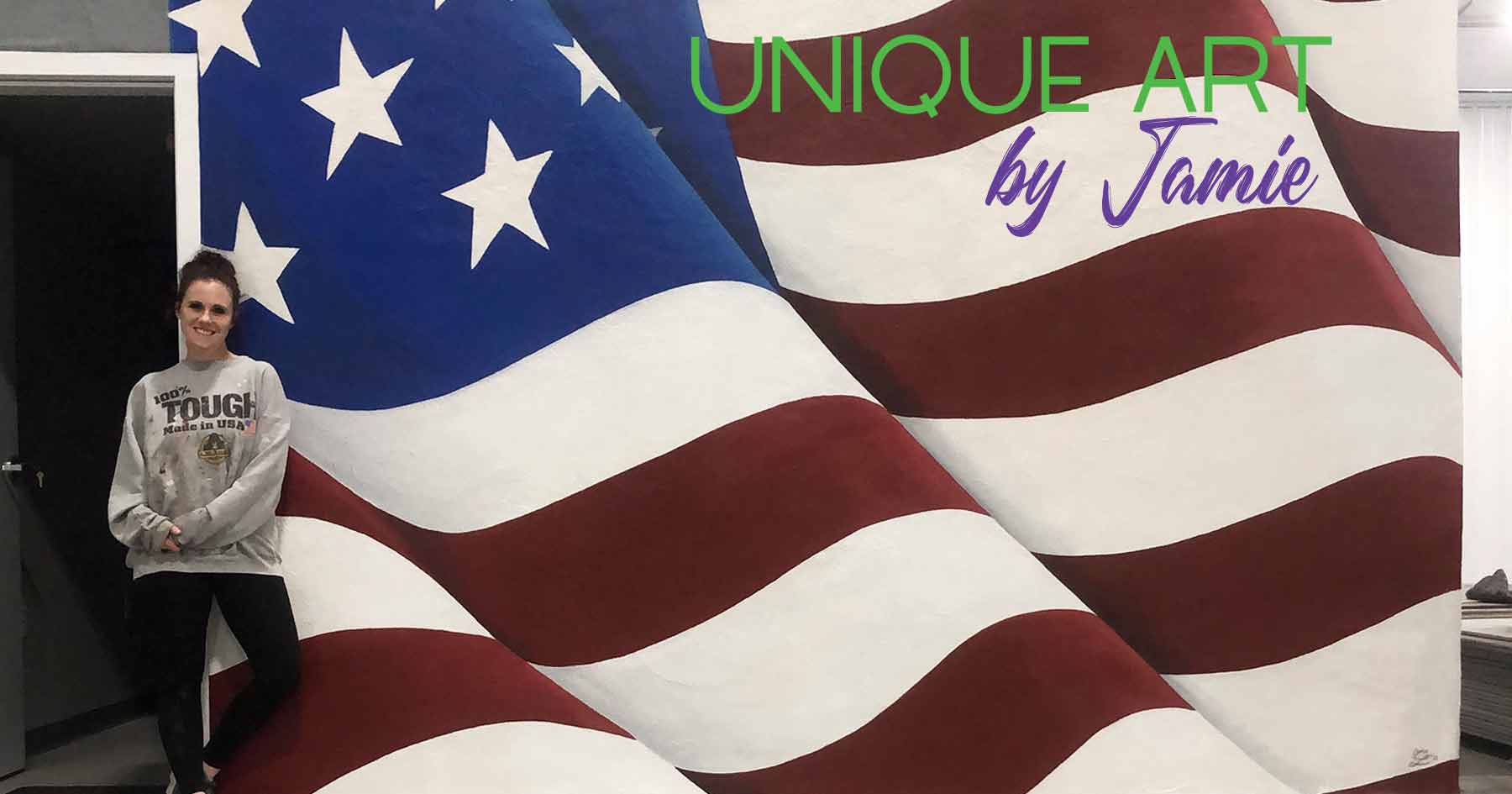 Murals and art in Nebraska - Jamie Luttrell, Artist